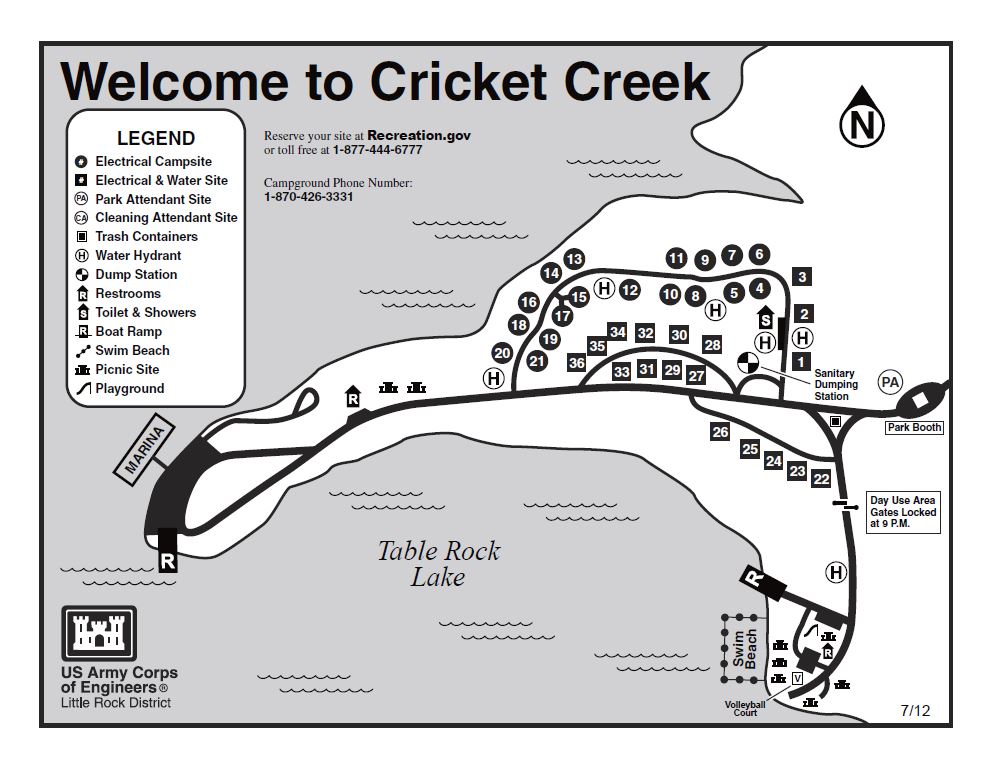 Information for Saturday Night at Cricket Creek Public Use Area | Night ...